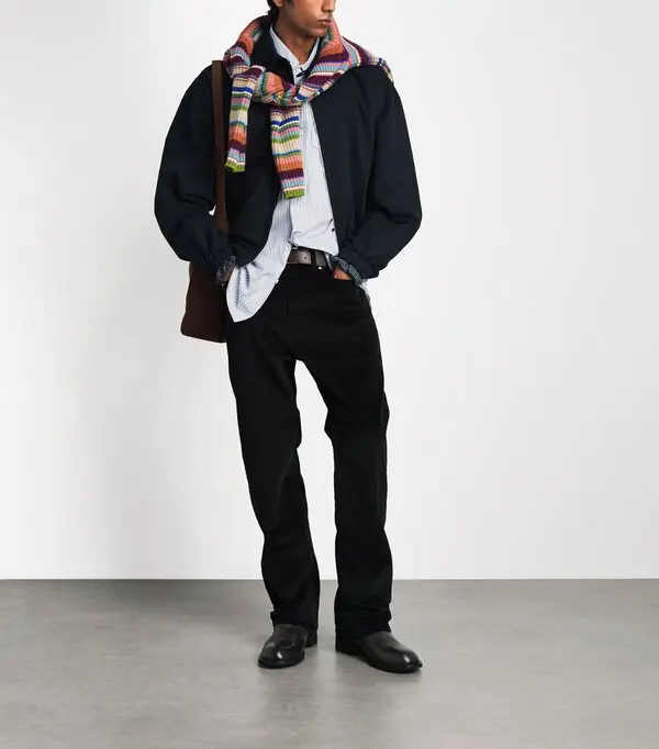 SYSTEM Cotton Stripe Shirt