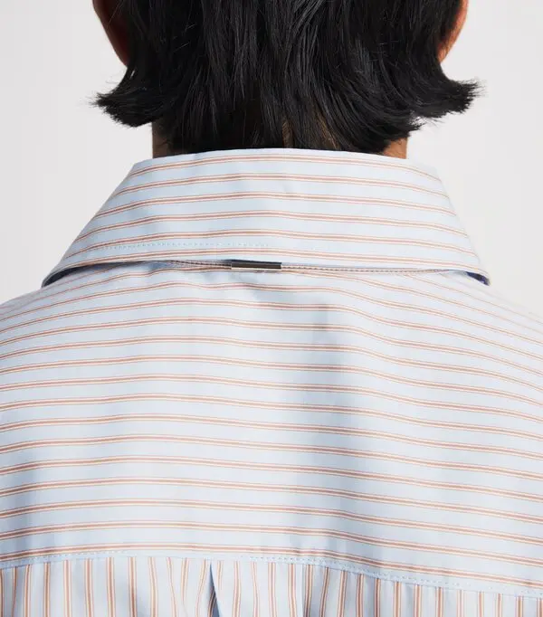 SYSTEM Cotton Stripe Shirt