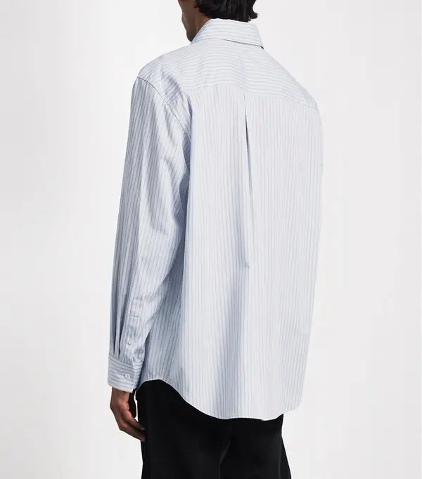 SYSTEM Cotton Stripe Shirt