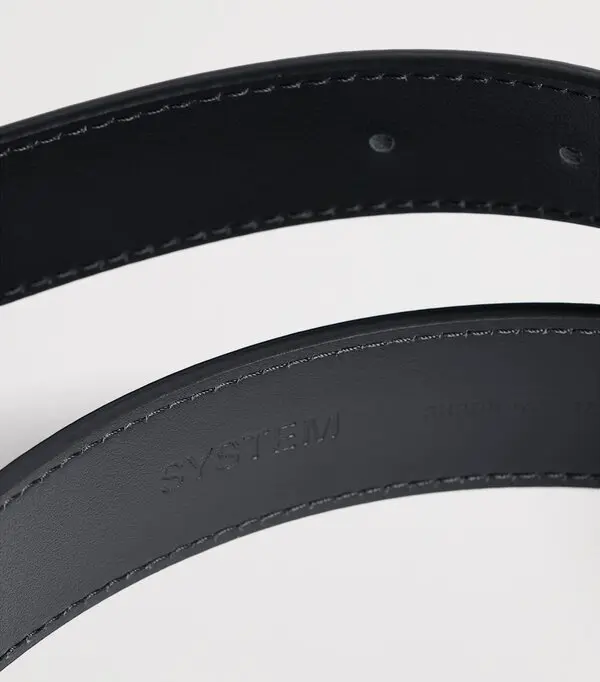 SYSTEM Leather Belt