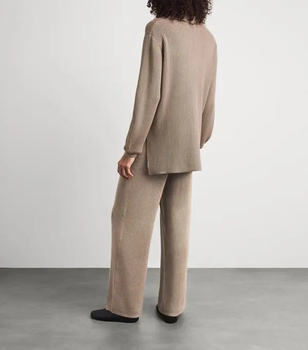 Olivia Von Halle Silk-cashmere-blend Hutton Pyjama Set