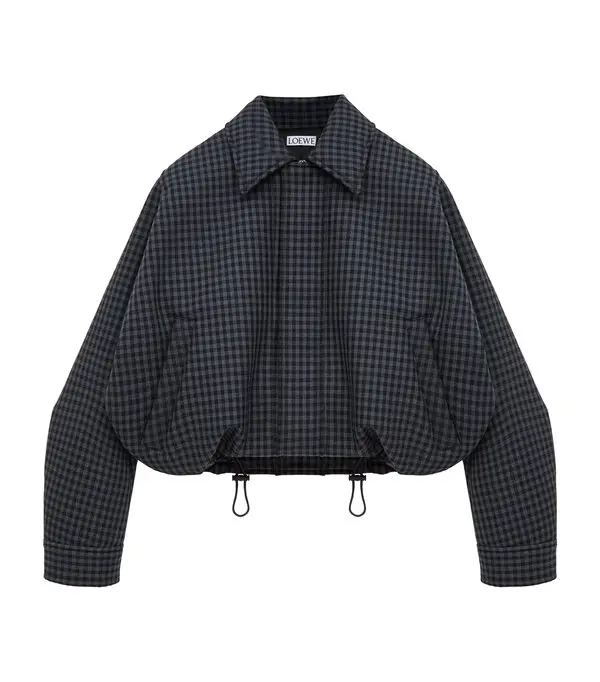 Loewe Wool-blend Drawstring Jacket
