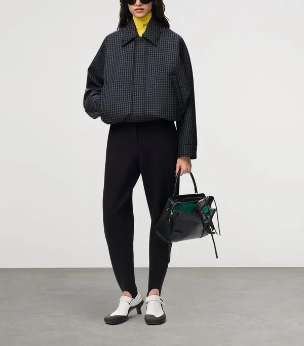 Loewe Wool-blend Drawstring Jacket