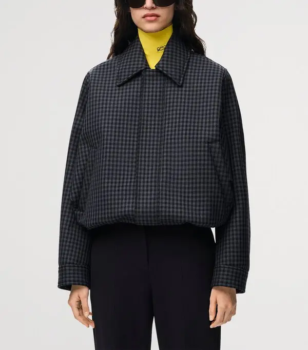 Loewe Wool-blend Drawstring Jacket