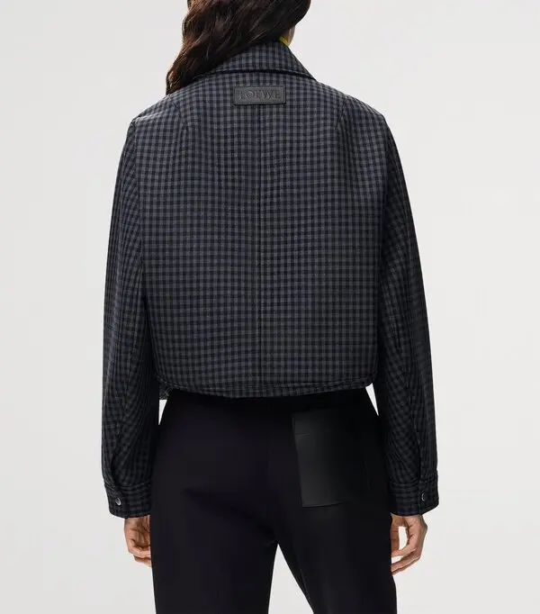 Loewe Wool-blend Drawstring Jacket