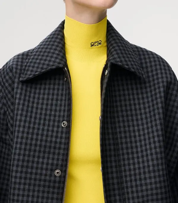 Loewe Wool-blend Drawstring Jacket