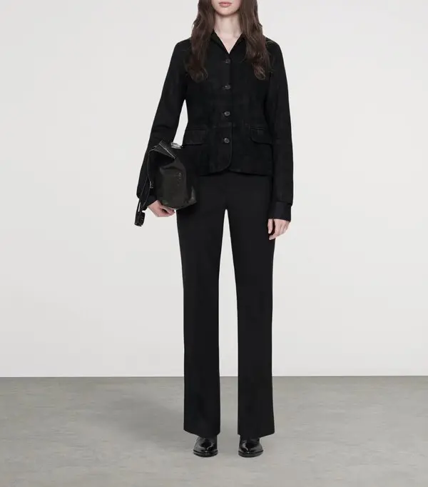 ALLSAINTS Suede Surveya Blazer