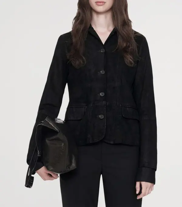 ALLSAINTS Suede Surveya Blazer