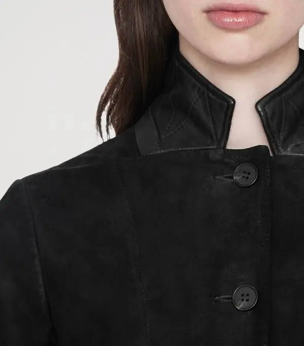 ALLSAINTS Suede Surveya Blazer