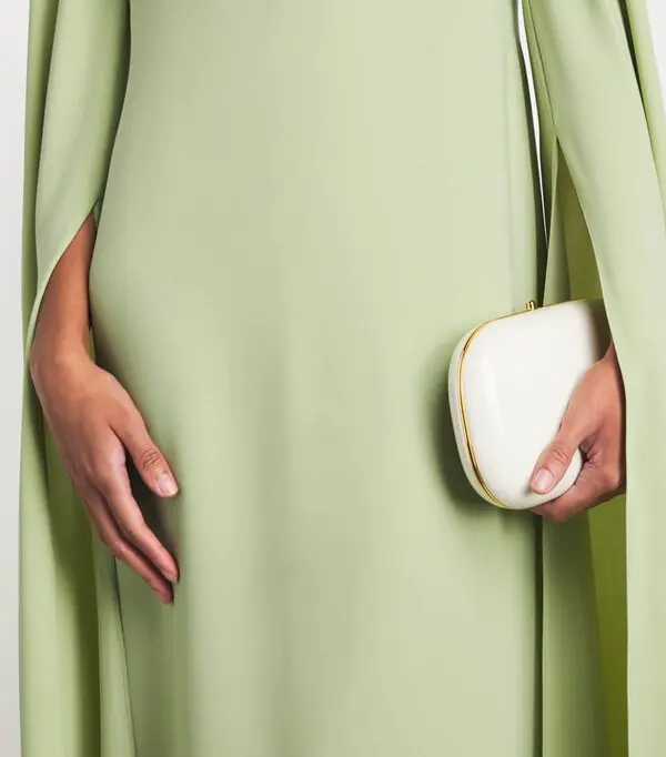 Zuhair Murad Embellished Cape Gown