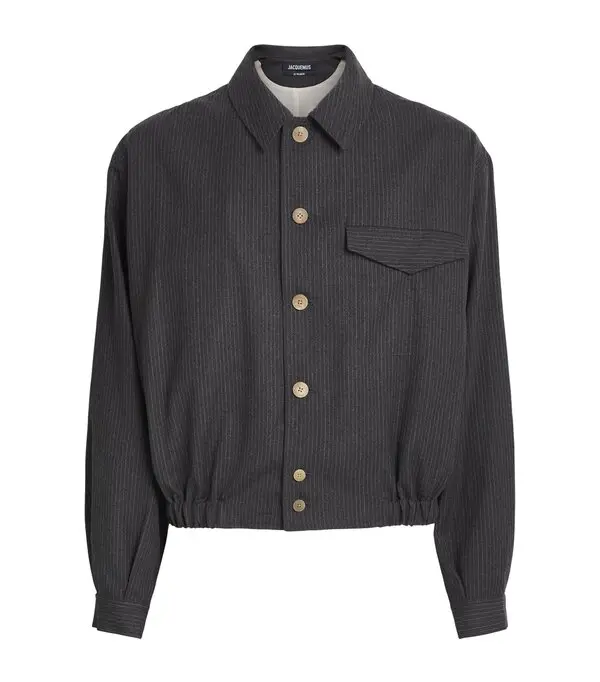 Jacquemus Wool Cubano Overshirt