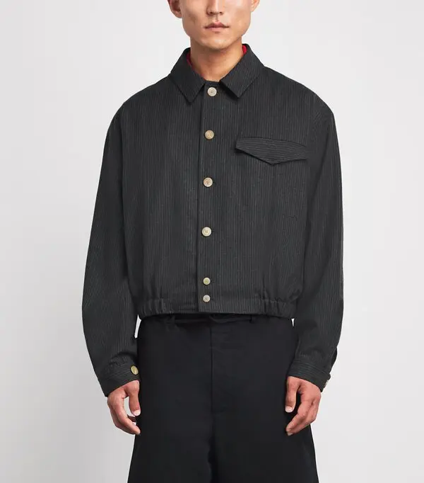 Jacquemus Wool Cubano Overshirt