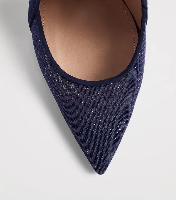 MALONE SOULIERS Suede Embellished Maureen Arc Heeled Mules 100