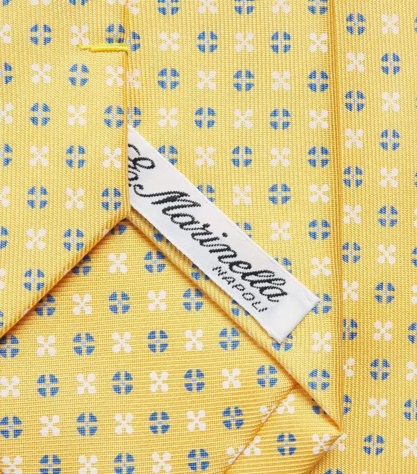 E. MARINELLA Silk Geometric Tie