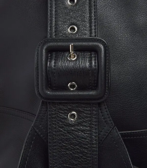 AMI Paris Leather Etienne Tote Bag