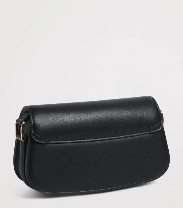 AMI Paris Leather Paris Paris Shoulder Bag