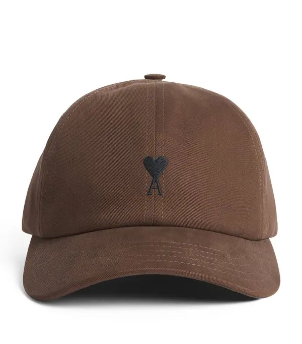 AMI Paris Embroidered Logo Baseball Cap