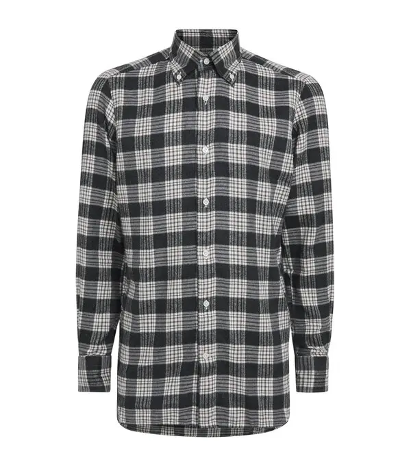100HANDS Cotton Flannel Check Shirt