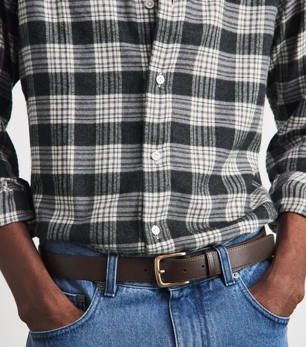 100HANDS Cotton Flannel Check Shirt