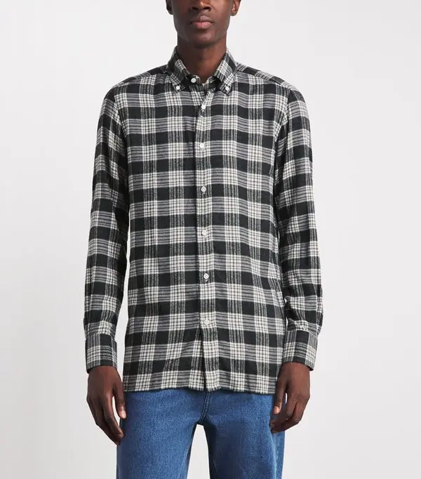 100HANDS Cotton Flannel Check Shirt