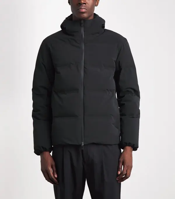 Herno Waterproof Hooded Down Jacket