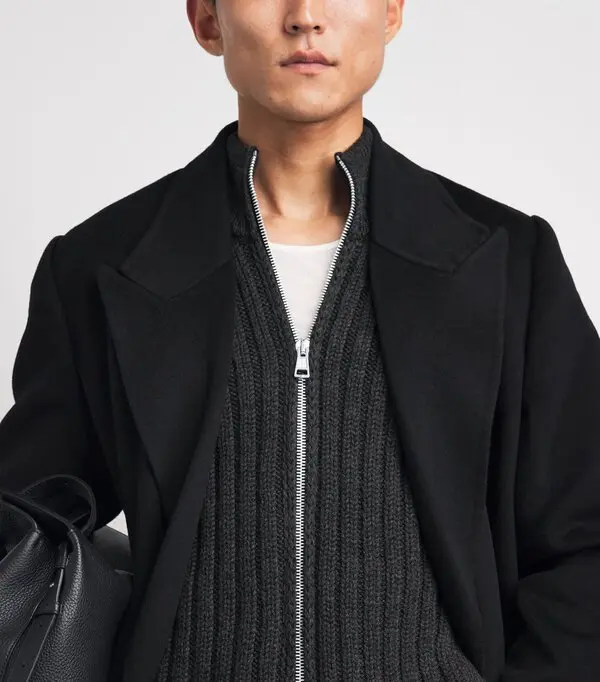 Our Legacy Merino Wool Zip-up Cardigan