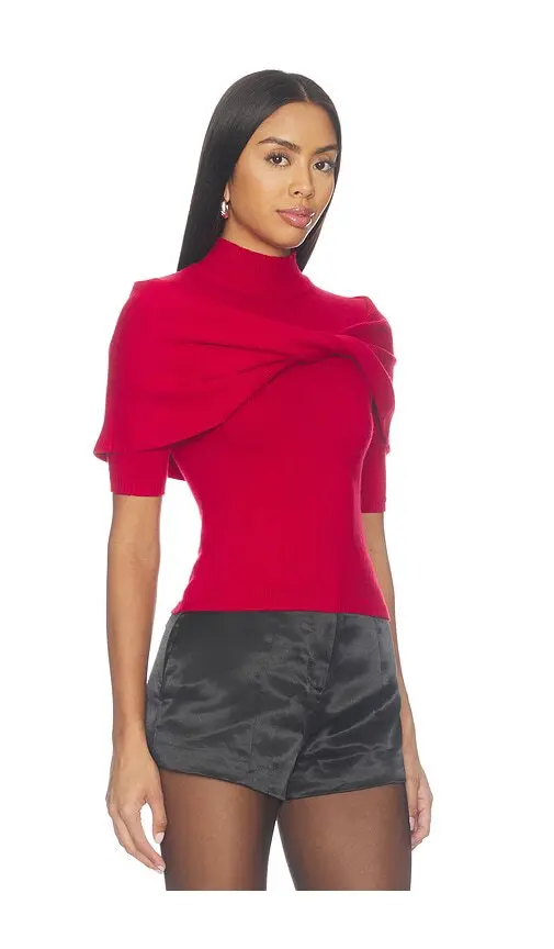 LOVERS AND FRIENDS Emmah Twist Front Sweater