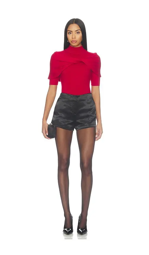 LOVERS AND FRIENDS Emmah Twist Front Sweater