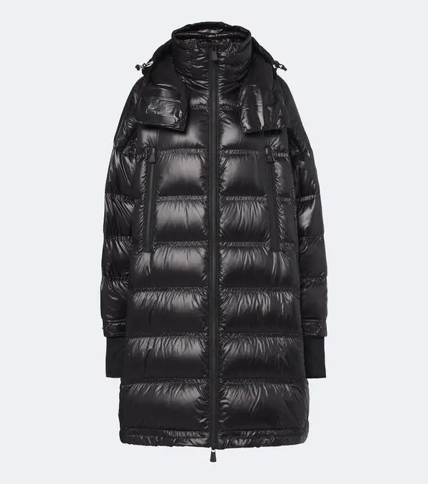 Moncler Rochelairs Hooded Down Coat - Black