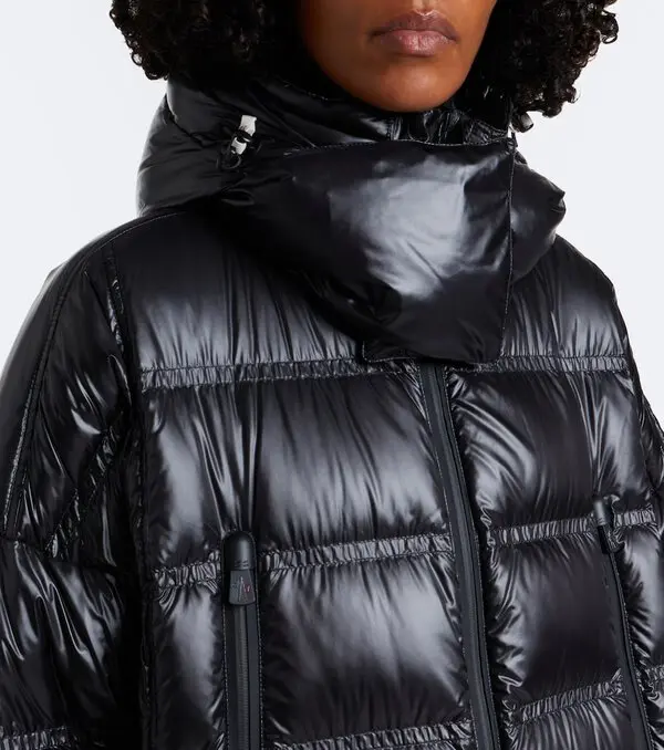 Moncler Rochelairs Hooded Down Coat - Black
