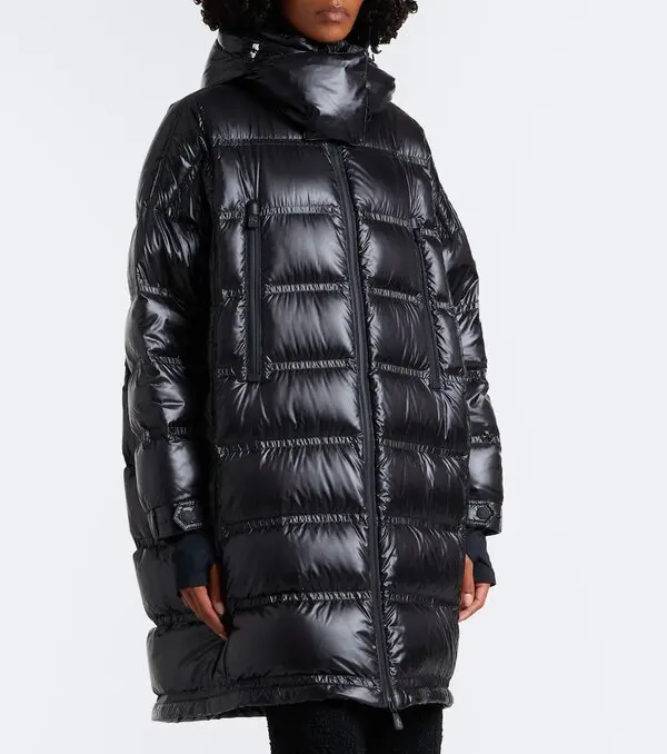 Moncler Rochelairs Hooded Down Coat - Black