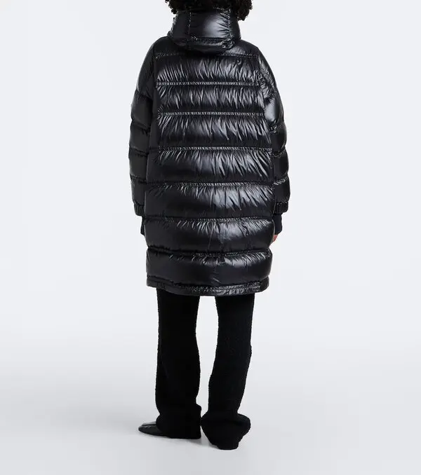 Moncler Rochelairs Hooded Down Coat - Black