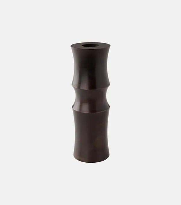 MICHAEL VERHEYDEN Michaël Verheyden Spina Bronze Candle Holder - Black