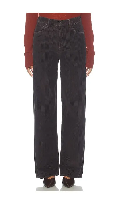 AGOLDE Ren Corduroy Jean In Brown