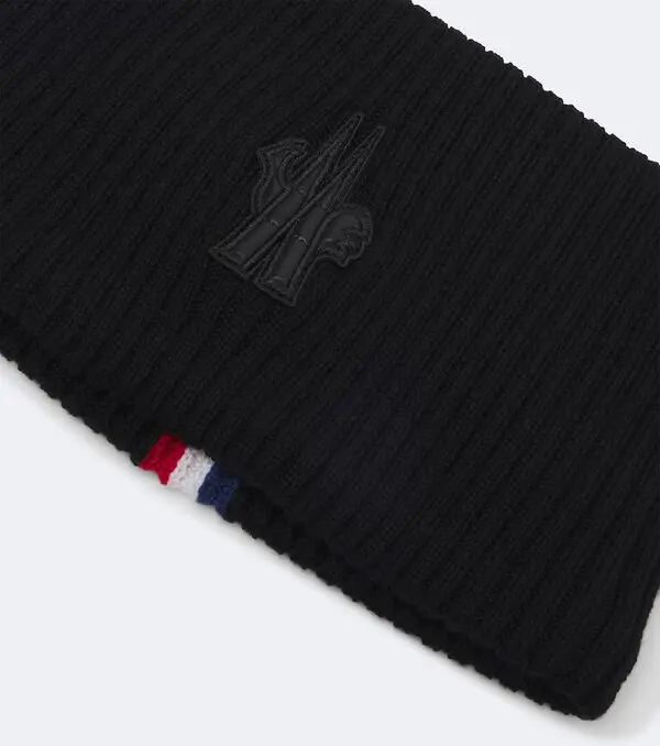 Moncler Logo Virgin Wool Headband