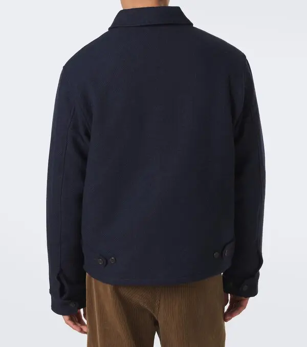 Polo Ralph Lauren Langdon Wool Tweed Blouson Jacket