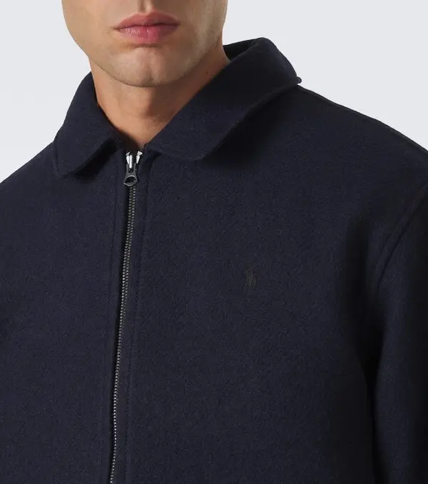 Polo Ralph Lauren Langdon Wool Tweed Blouson Jacket