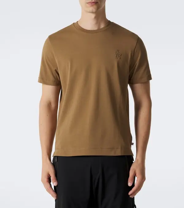 Moncler Set Of 3 Cotton-blend T-shirts - Multicoloured