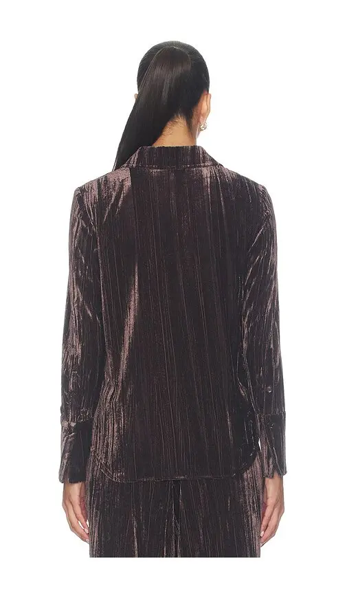 Proenza Schouler White Label Madi Top In Chocolate