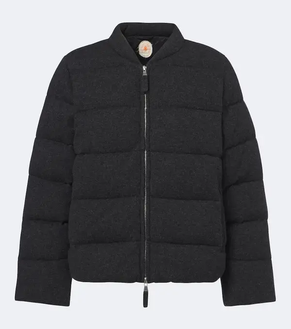 Jardin Des Orangers Cashmere Down Jacket - Grey