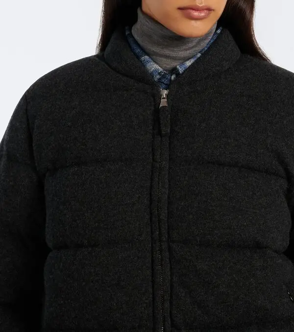 Jardin Des Orangers Cashmere Down Jacket - Grey