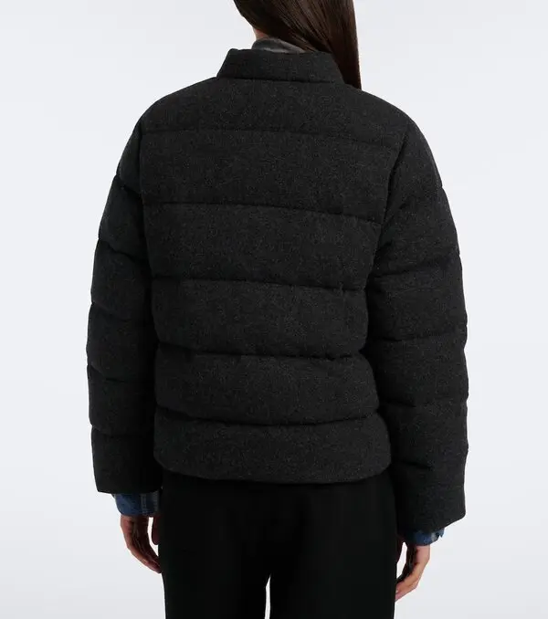 Jardin Des Orangers Cashmere Down Jacket - Grey