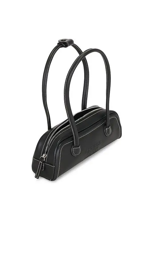 MARGESHERWOOD Soft Boston East West Mini Bag In Black