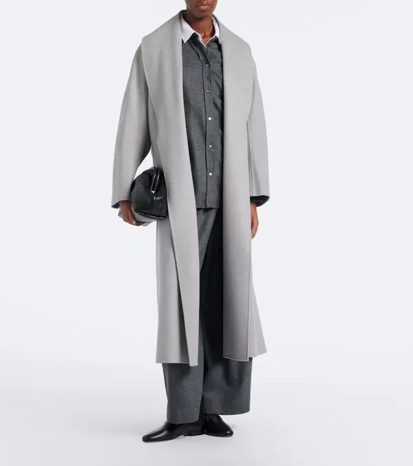 Max Mara Pleated Wool Wide-leg Pants