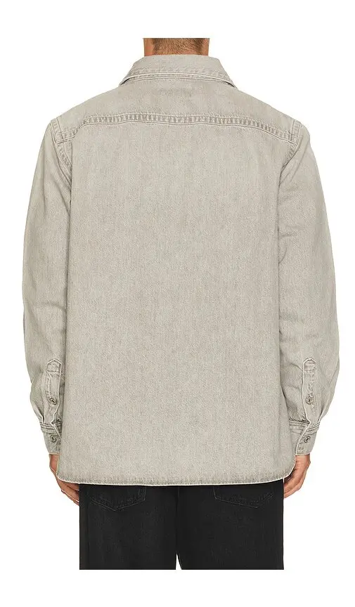 AGOLDE Craven Shirt In Grey