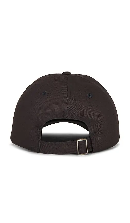 PALMES Ball 6-panel Cap In Grey - Charcoal