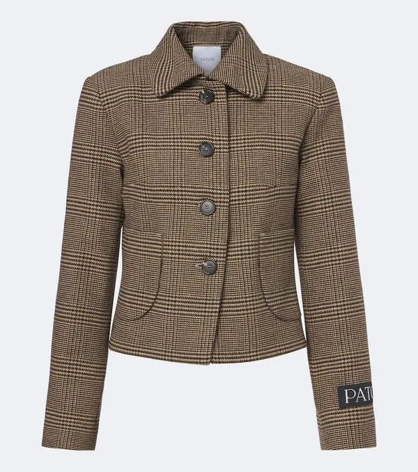 PATOU Prince Of Wales Check Jacket