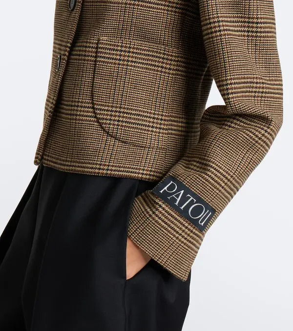 PATOU Prince Of Wales Check Jacket