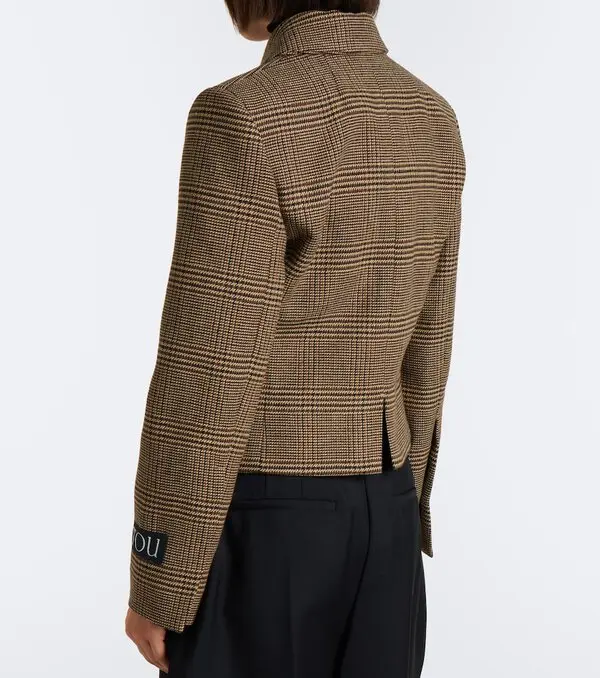 PATOU Prince Of Wales Check Jacket
