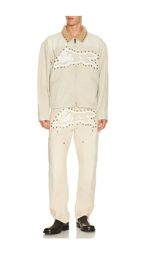 ICECREAM Chute Jacket In Brown